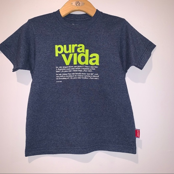 Arteria | Shirts & Tops | Arteria Costa Rica Pura Vida Graphic Tee ...